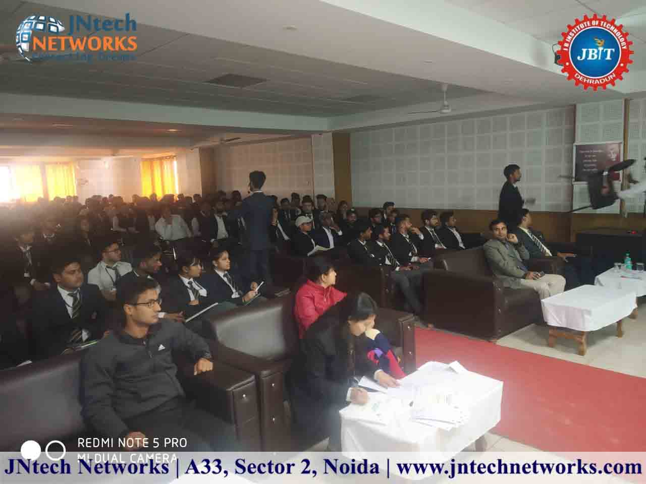JNTech Networks One Day Seminar at JBIT Dehradun on Machine Learning ...